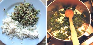 Frühlings-Brennesselpasta – nettle pasta for spring – kuechenkitchen