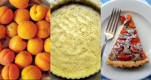 Aprikosen Tarte Bourdaloue – apricot tart with almond cream ...
